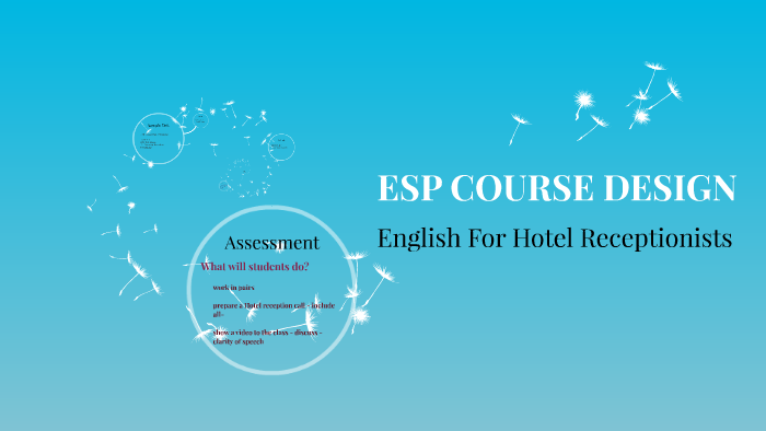 ESP COURSE DESIGN by Hemma Carenna