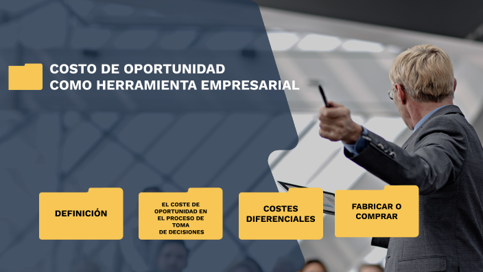 COSTO DE OPORTUNIDAD COMO HERRAMIENTA EMPRESARIAL by George Javier ...
