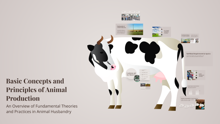 Basic Concepts and Principles of Animal Production by Samantha Mikael ...