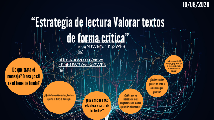 “Estrategia de lectura Valorar textos de forma crítica”. by Leslie ...