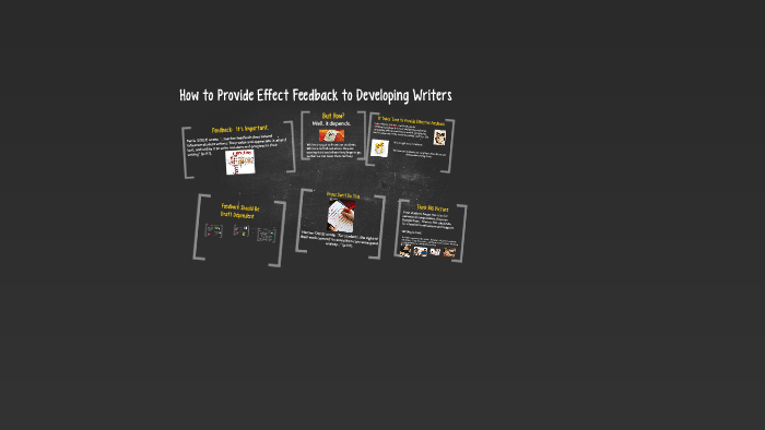 How to Provide Effect Feedback to Developing Writers by Nicole Simonson ...