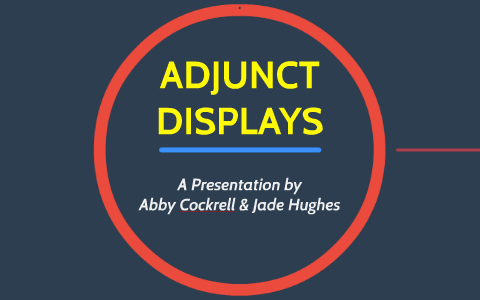 ADJUNCT DISPLAYS by Abby Cockrell on Prezi
