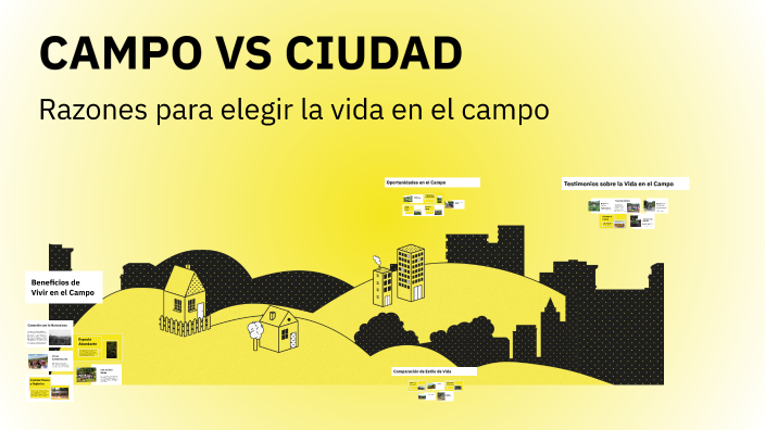 CAMPO VS CIUDAD by Jose Manuel Delgado on Prezi