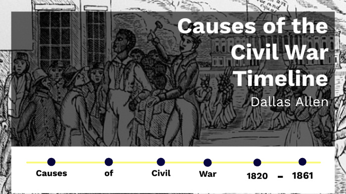 Causes of the Civil War Timeline by Dallas Allen on Prezi