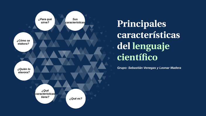 Lenguaje científico by albedo 1002 on Prezi