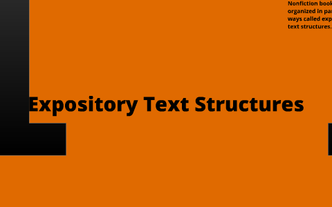 Expository Text Structures by Chandra Collins on Prezi