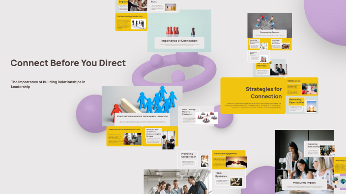 Connect Before You Direct by Michelle Pierce on Prezi