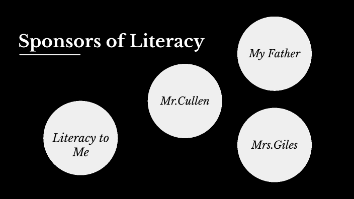 My Sponsors of Literacy by John Kissell on Prezi