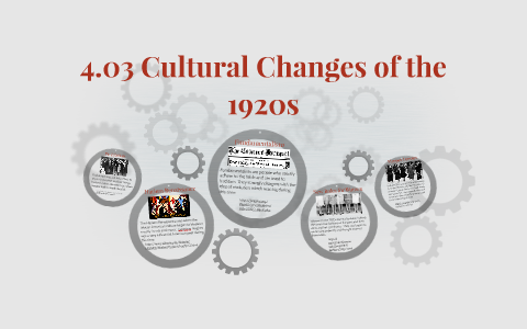 4.03 Cultural Changes of the 1920s by Ashley Lynn on Prezi