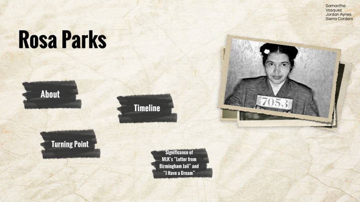 Rosa Parks timeline by Samantha Vasquez on Prezi