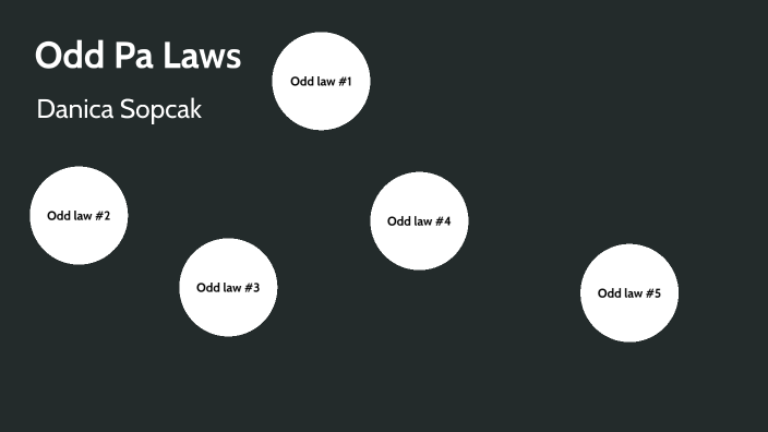 Odd Pa Laws by Danica Sopcak on Prezi