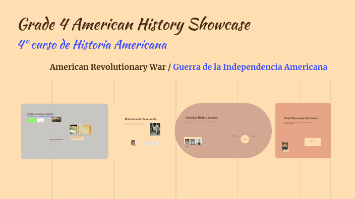 Grade 4 American History Showcase by Yvette Barrios on Prezi