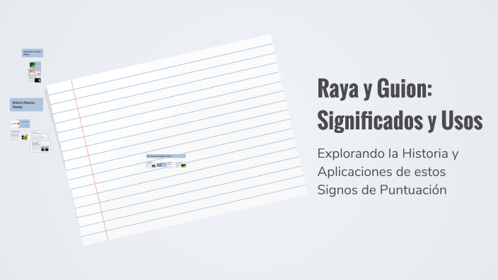 Raya y Guion: Significados y Usos by Breydi Tapiero on Prezi