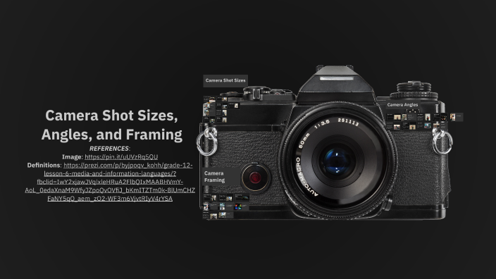 MIL - Camera Shot Sizes, Angles, and Framing by Ely Rendon on Prezi