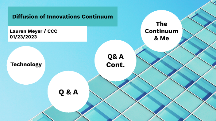 Diffusion of Innovations Continuum by Lauren Meyer on Prezi