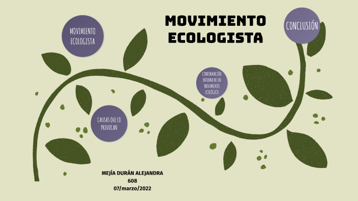 MOVIMIENTO ECOLOGISTA by Alejandra Mejia on Prezi