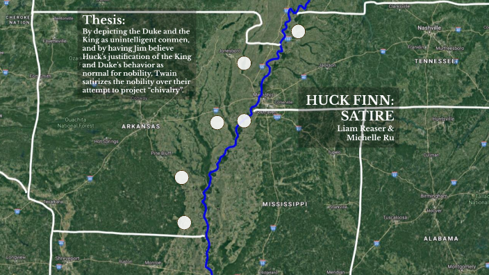 Huck Finn Satire Final by L R on Prezi