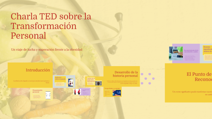 Charla TED sobre la obesidad y la transformación personal by tulio ...