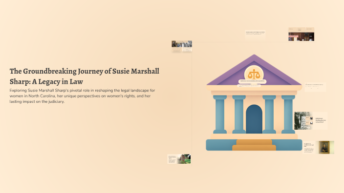 The Groundbreaking Journey of Susie Marshall Sharp: A Legacy in Law by ...