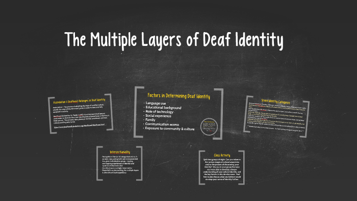 The Different Layers of Deaf Identity by Jessica Frank on Prezi