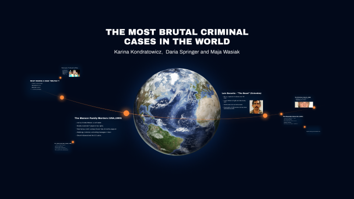 THE MOST BRUTAL CRIMES CASES IN THE WORLD by Karina Kondratowicz on Prezi