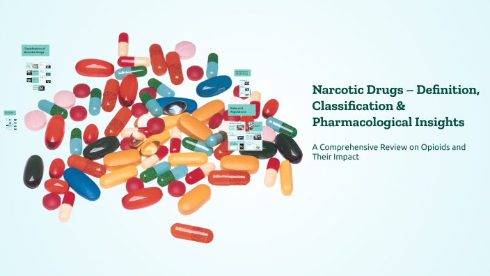 Narcotic Drugs – Definition, Classification & Pharmacological Insights ...