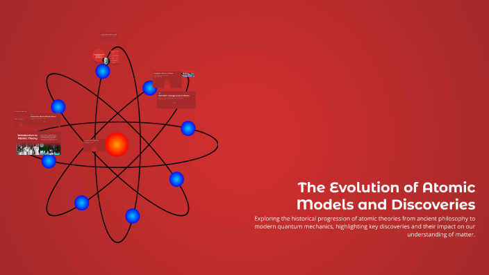 The Evolution of Atomic Models and Discoveries by matthew cooper on Prezi
