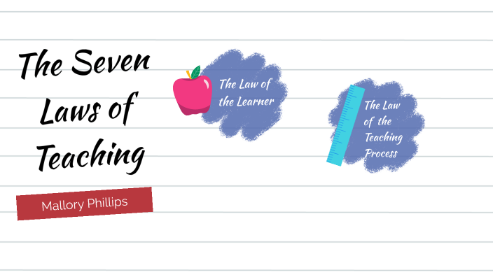 The Seven Laws of Teaching by Mallory Phillips on Prezi