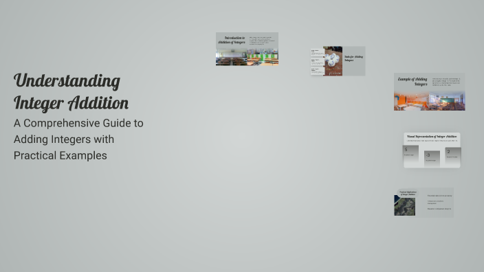 Understanding Integer Addition by Alfred Jake Perez on Prezi