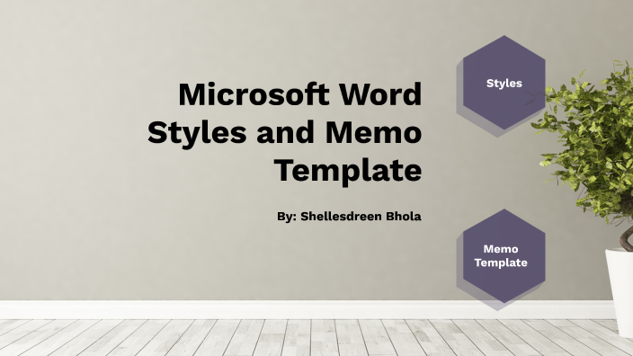 How to use Styles and Templates by shelly bhola on Prezi