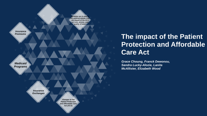 Changes to the Patient Protection and Affordable Care Act (ACA) by ...