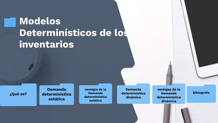 Modelos Determinísticos de los inventarios by erika parra on Prezi