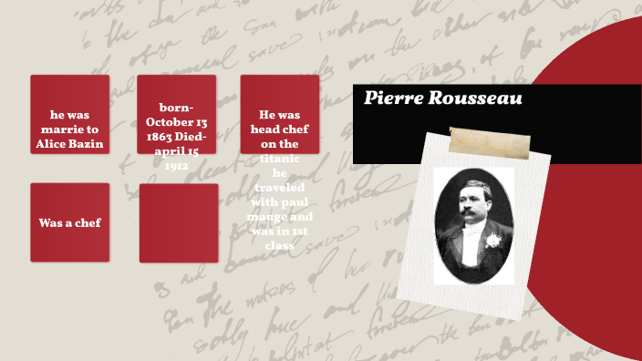 pierre rousseau by Drayton Craddock on Prezi