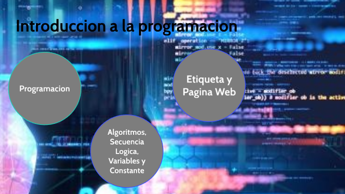Introduccion A La Programacion by Santiago Castillo on Prezi