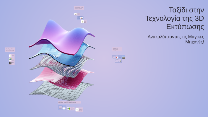 Ταξίδι στην Τεχνολογία της 3D Εκτύπωσης by Dora Makri on Prezi