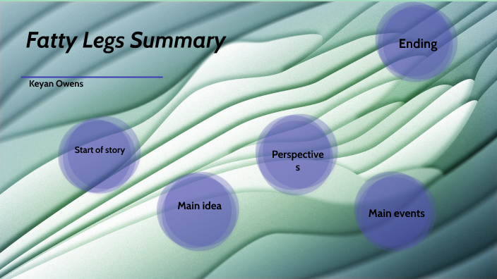 Fatty legs summary project by Keyan Owens on Prezi