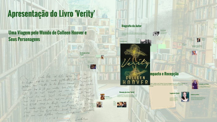 Apresentação do Livro 'Verity' by Christie Ivanov on Prezi