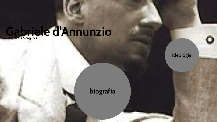 vita d'annunzio by Sofia Scagliola on Prezi