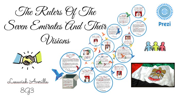 The Rulers Of The Seven Emirates And Their Visions by Leauviah Averilla ...