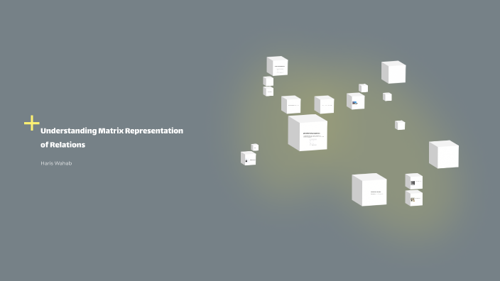 Understanding Matrix Representation of Relations by Haris Wahab on Prezi
