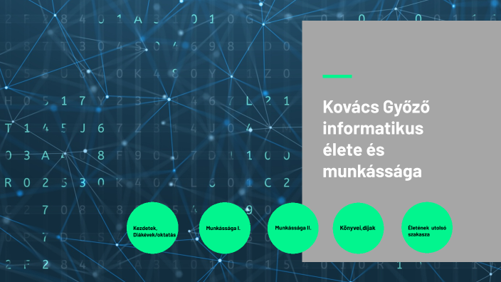 Kovács Győző informatikus élete és munkássága by Kitti Polgár on Prezi