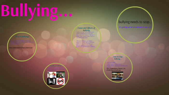 Bullying... by Taylor Pickel on Prezi