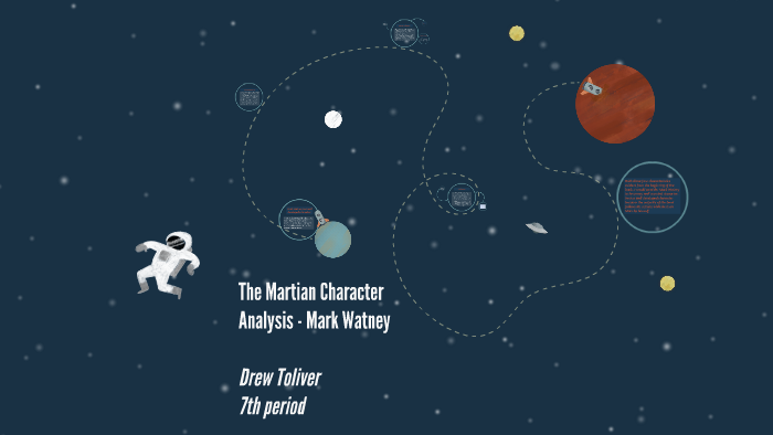 The Martian Character Analysis by Drew Toliver