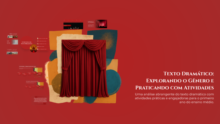 Texto Dramático: Explorando o Gênero e Praticando com Atividades by ...