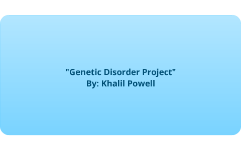 Methemoglobinemia by Khalil Powell