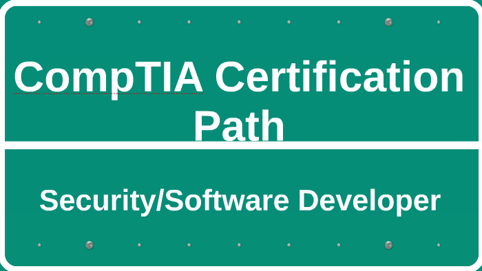 CompTIA Certification Path by Josh M on Prezi