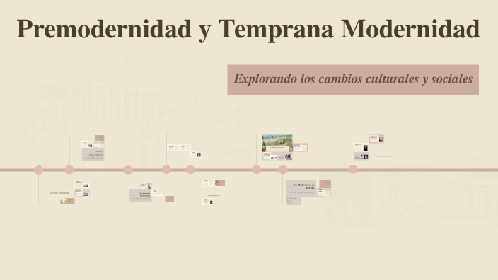 Premodernidad y Temprana Modernidad by Esteban Olivera on Prezi