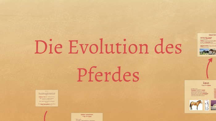 Die Evolution des Pferdes by Mia Landripet on Prezi