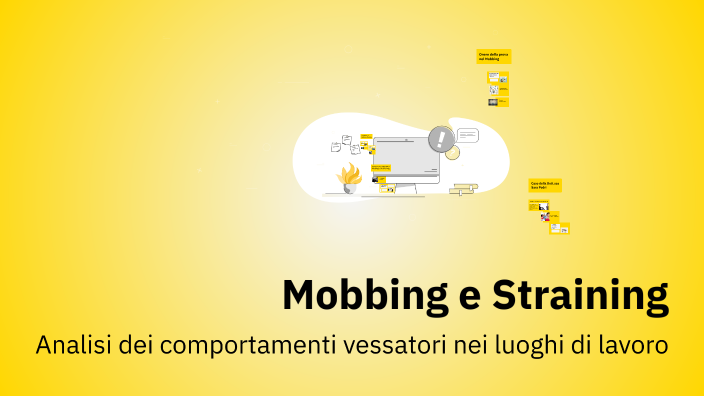 Mobbing e Straining by Nico_ Damio on Prezi