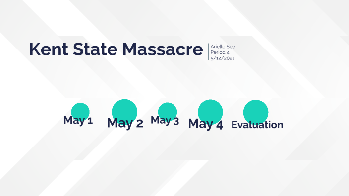 Kent State Massacre Timeline by Arielle See on Prezi